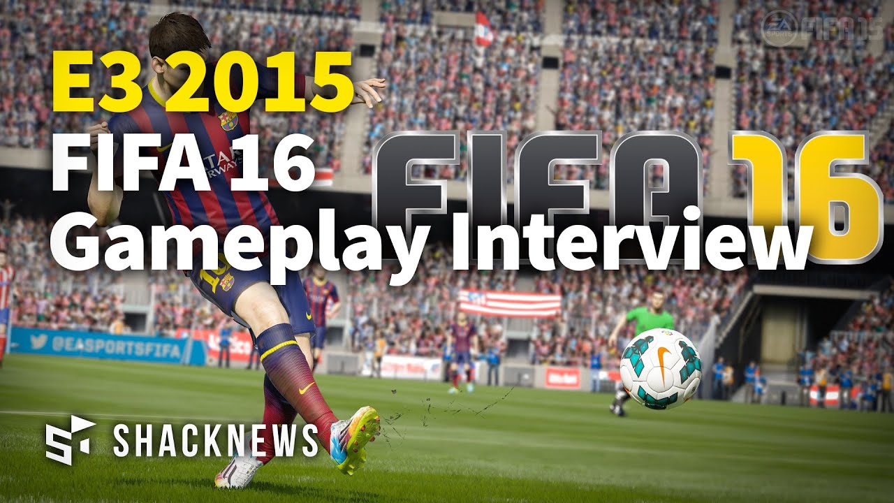 FIFA 16 Gameplay Interview E3 2015 - YouTube