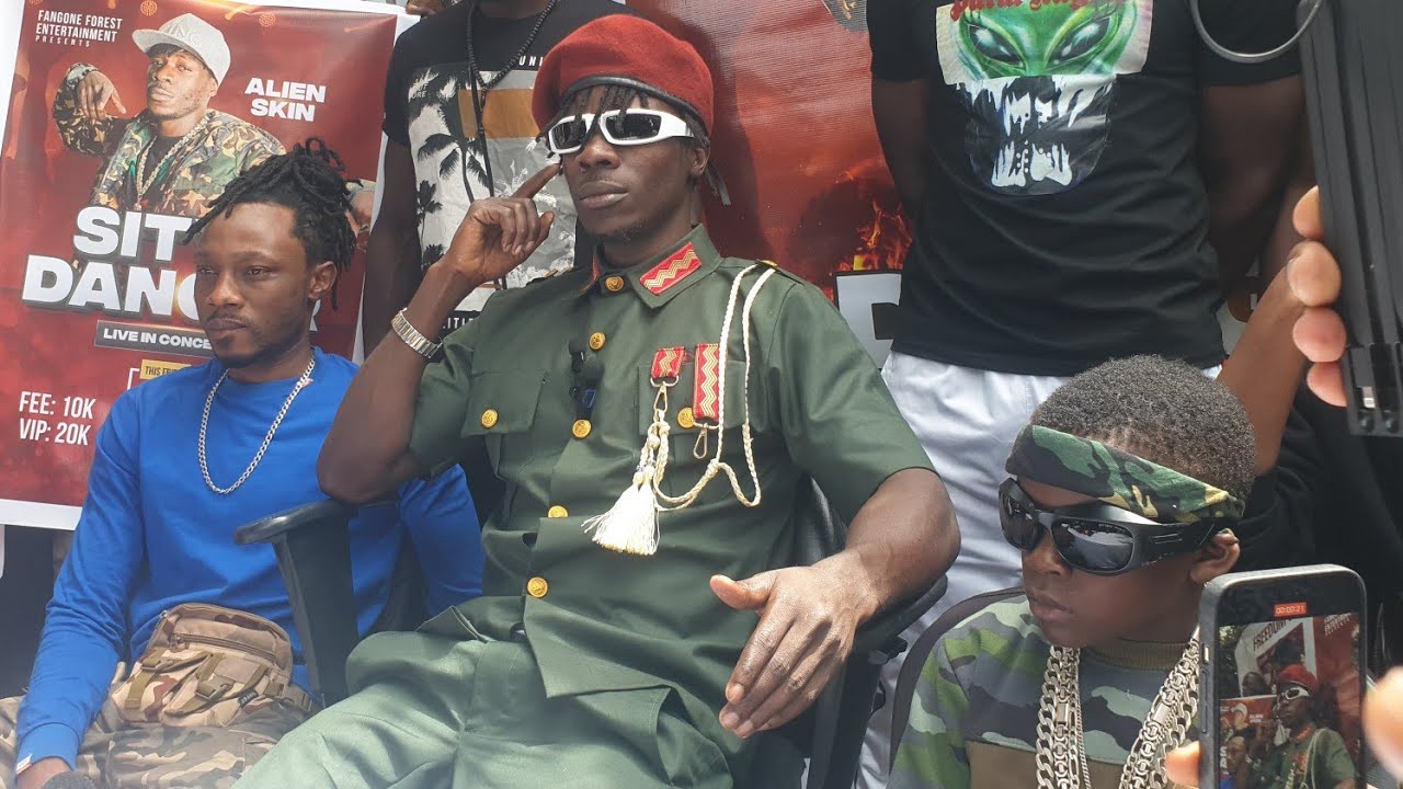 PRESS CONFERENCE YA ALIEN SKIN EKAKASIZA FREEDOM CITY NTI SITYA DENGER ...