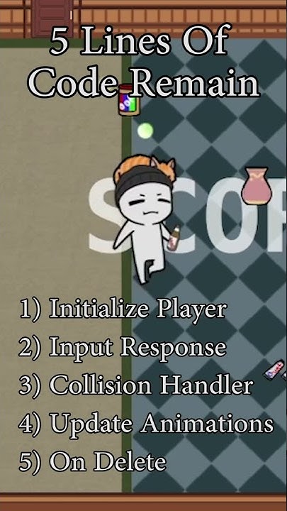 Only 10 Lines Of Code To Make A Game #shorts #gamedev #gaming - YouTube