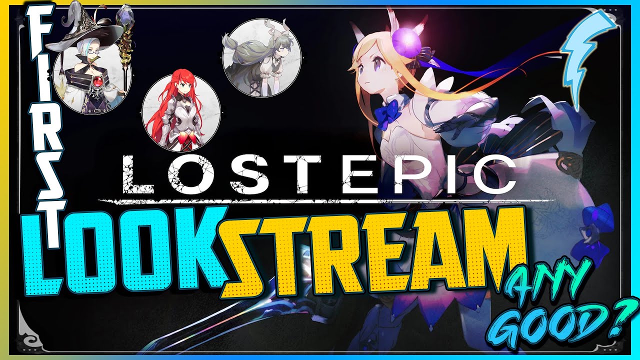 LOST EPIC『First Look Stream』2D, Anime, Action, RPG, Side-Scroller (a ...