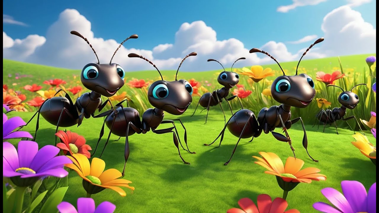 The Ants Go Marching | Fun Counting Song for Kids | Nursery Rhymes & Learning Songs - YouTube