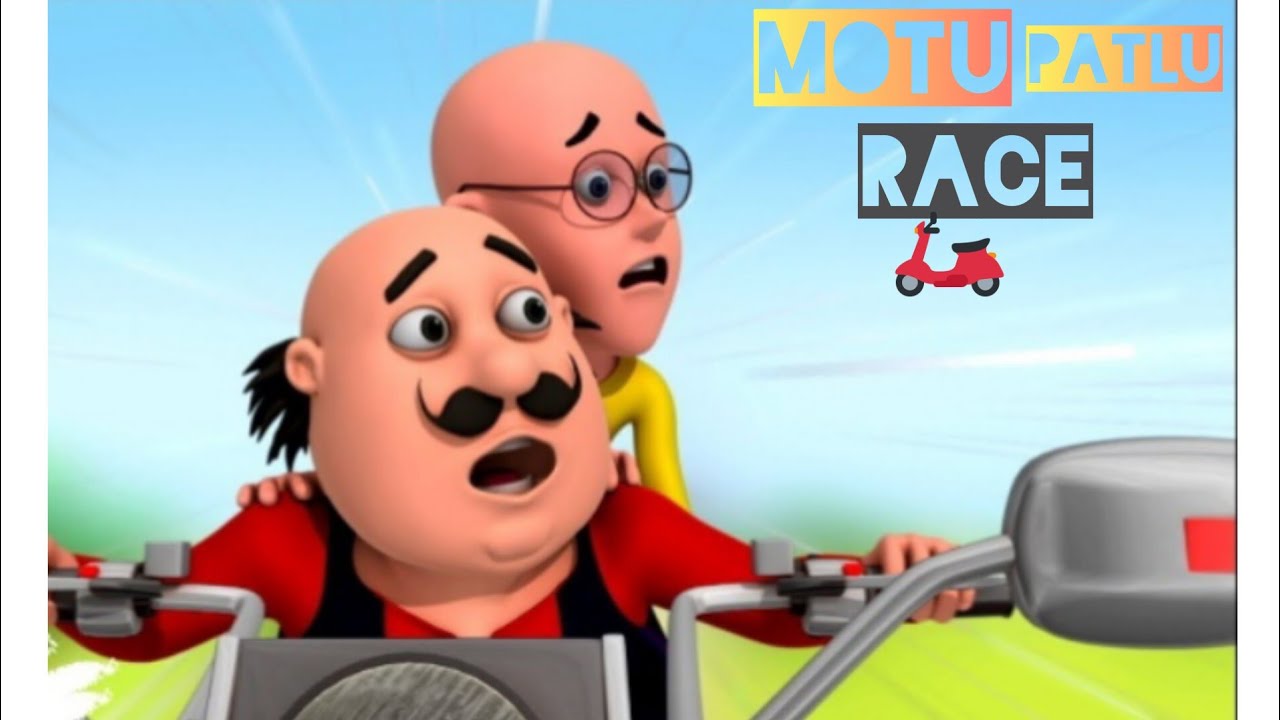 Motu Patalu/Cartoon/Motu Patlu Bike Racing/ Patlu Car racing ...