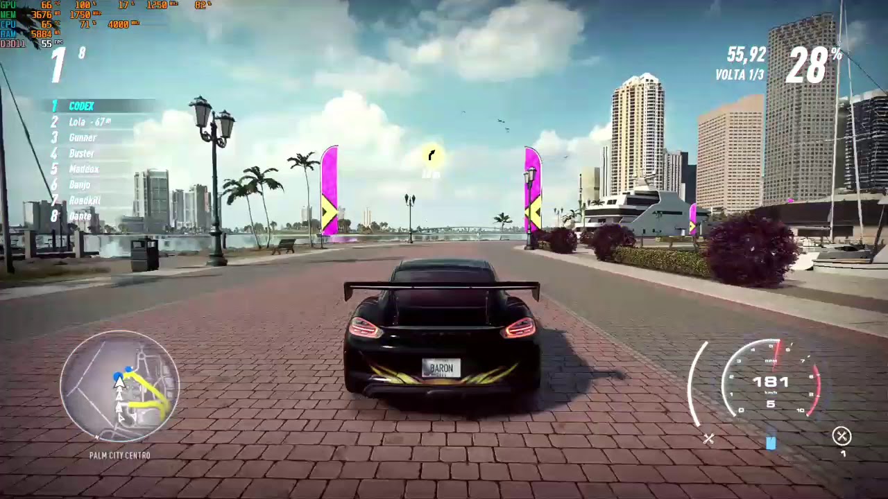 Baron Porsche In Need For Speed Heat - YouTube