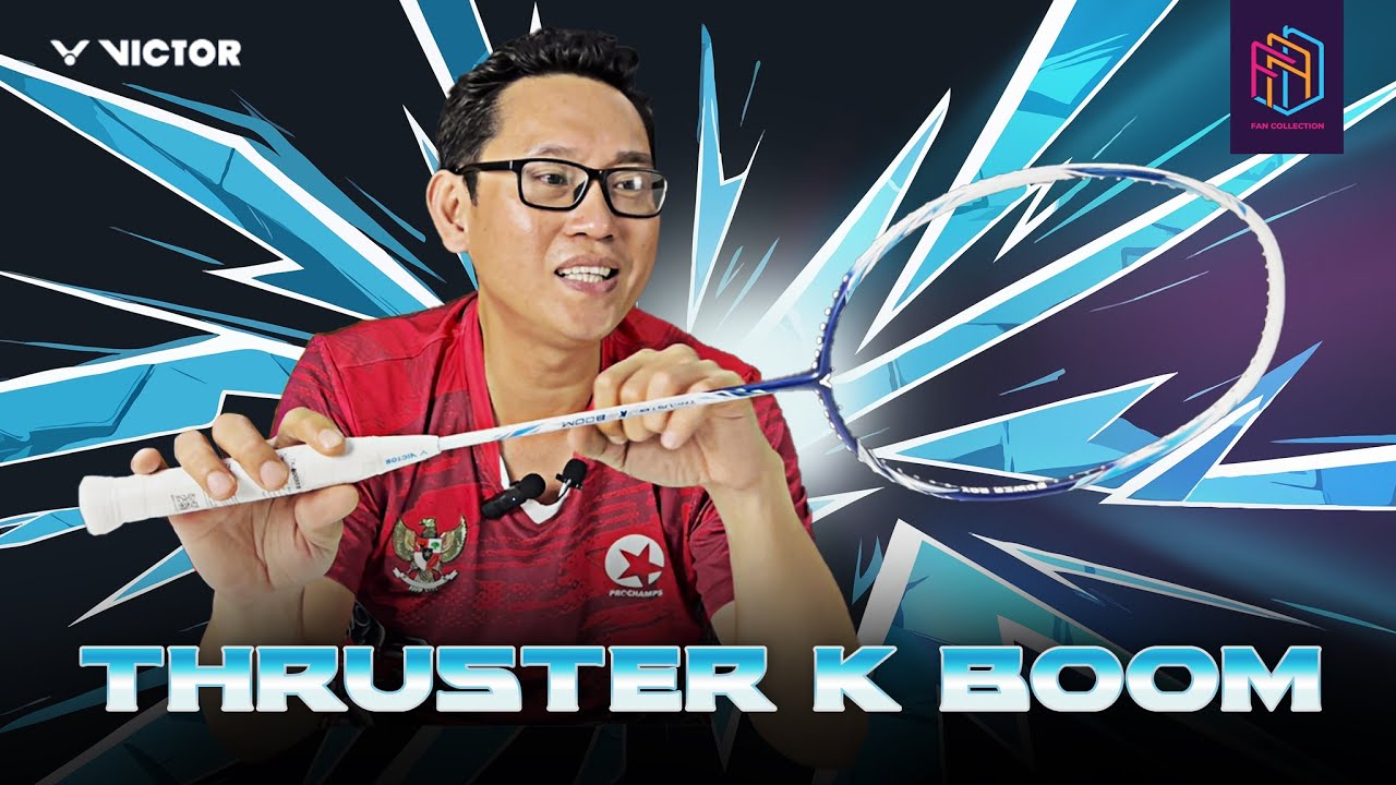 POWER TANPA BATAS, SMASH DAHSYAT! I RAKET BADMINTON VICTOR THRUSTER K ...
