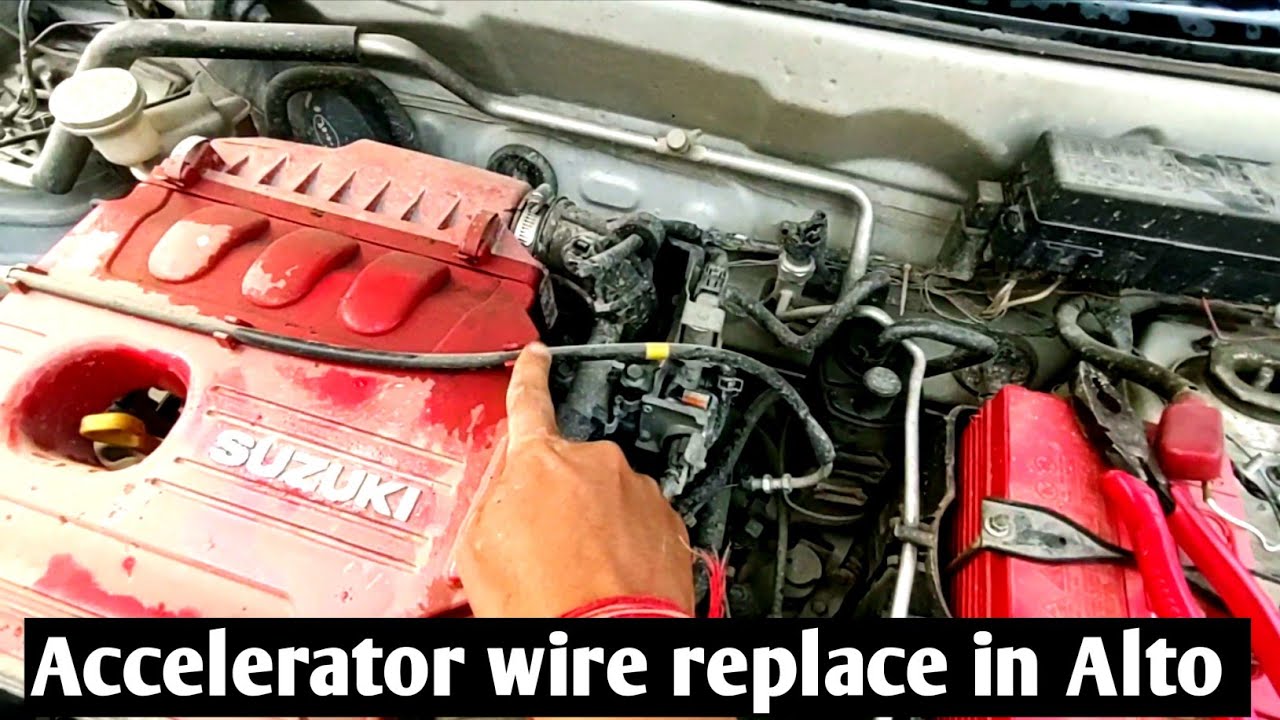 Maruti Alto accelerator wire replace || DIY Video - YouTube