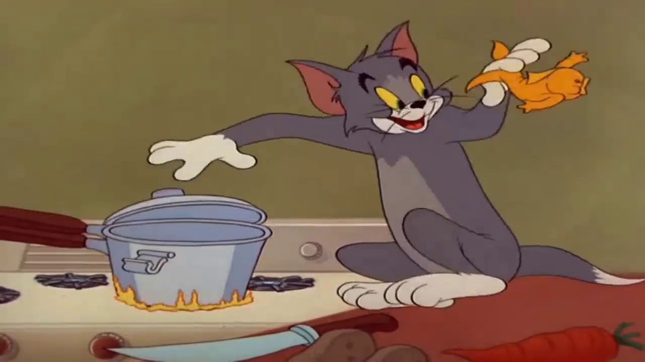Tom and Jerry - Fish Cooking // Cartoon For Kids - YouTube