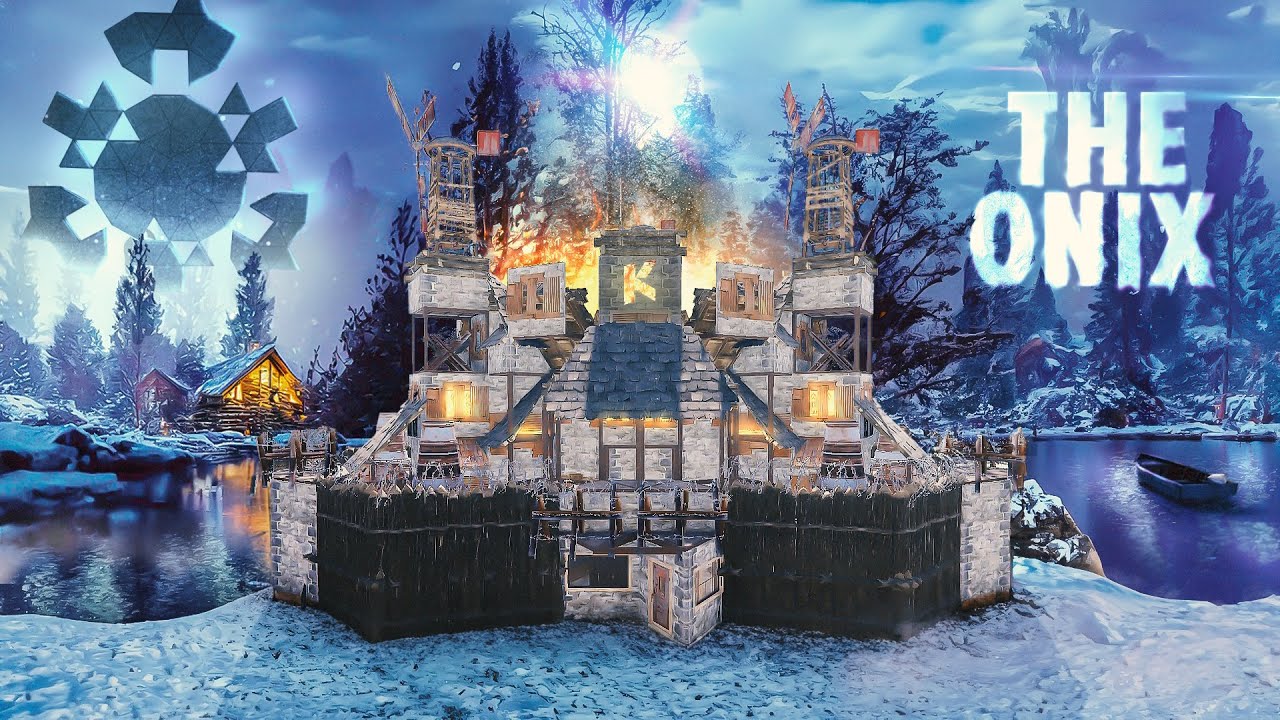 The ONIX - DEFENDABLE Trio/Quad RUST Base Design - 2024 Tutorial - YouTube