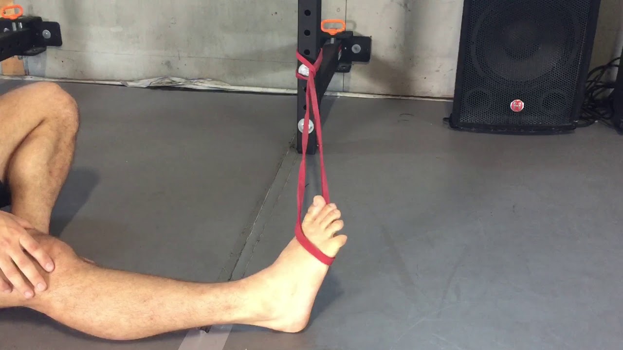 Ankle Eversion - Banded - YouTube