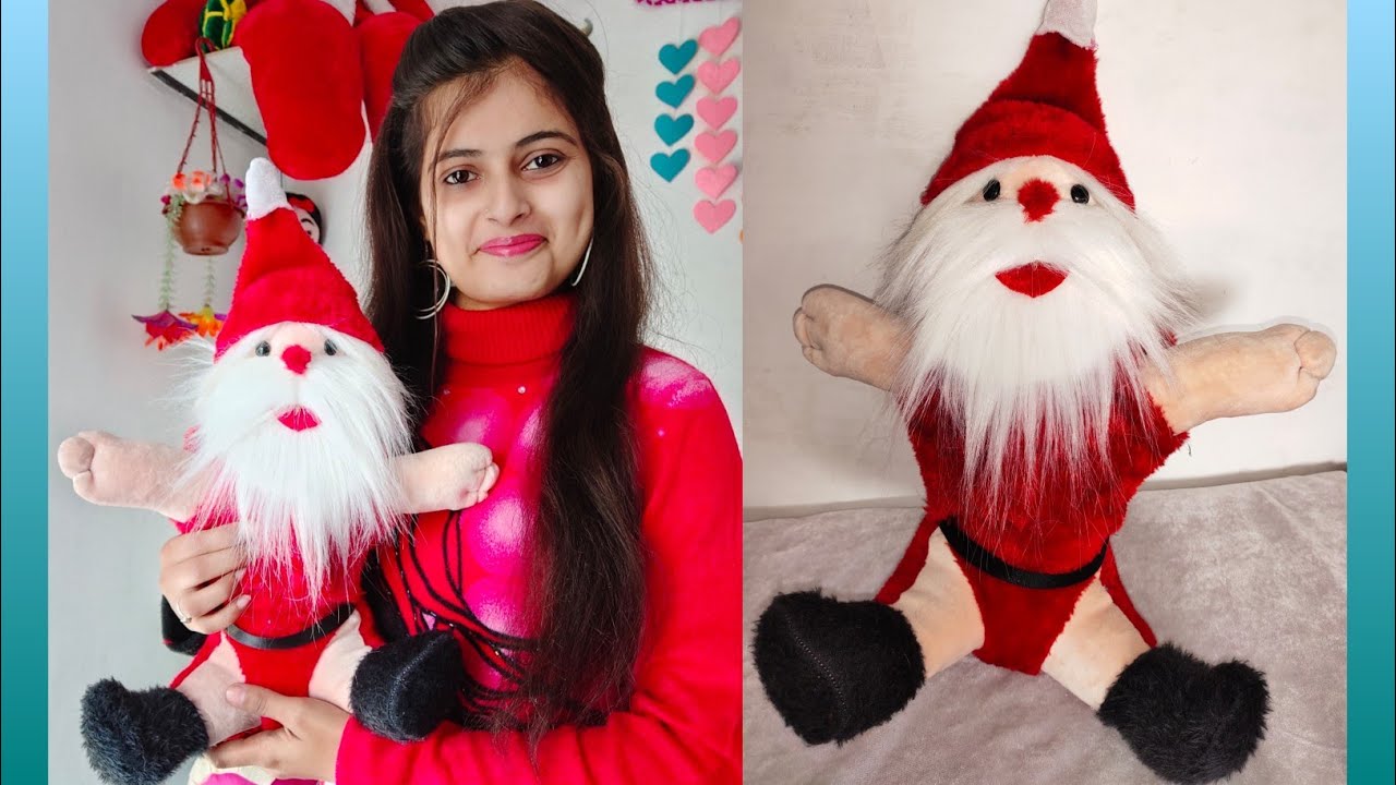 Handmade Soft Toys / Making Santa Claus in hindi / Prerna Creation ...