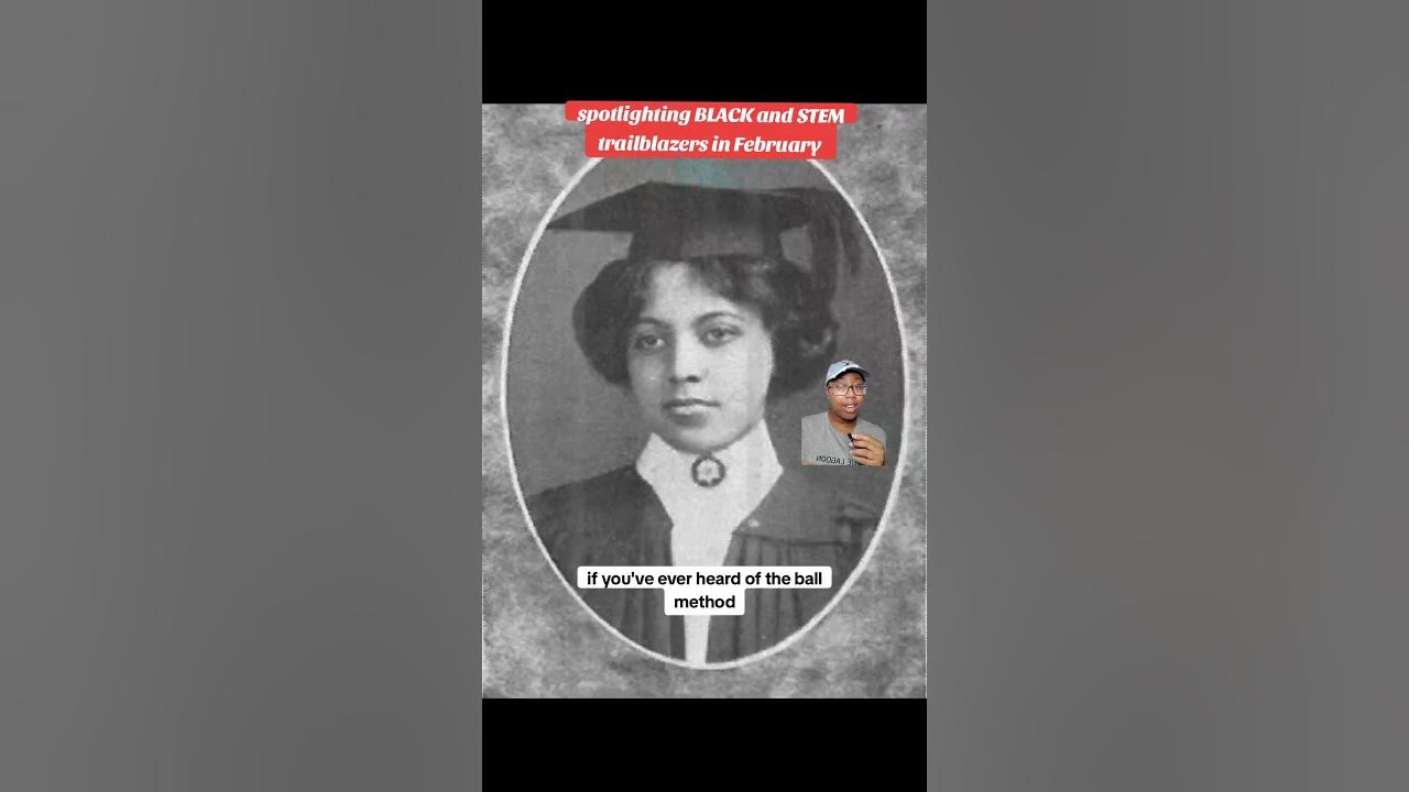 Black trailblazers in STEM day 5: Alice Ball | Black History Month # ...