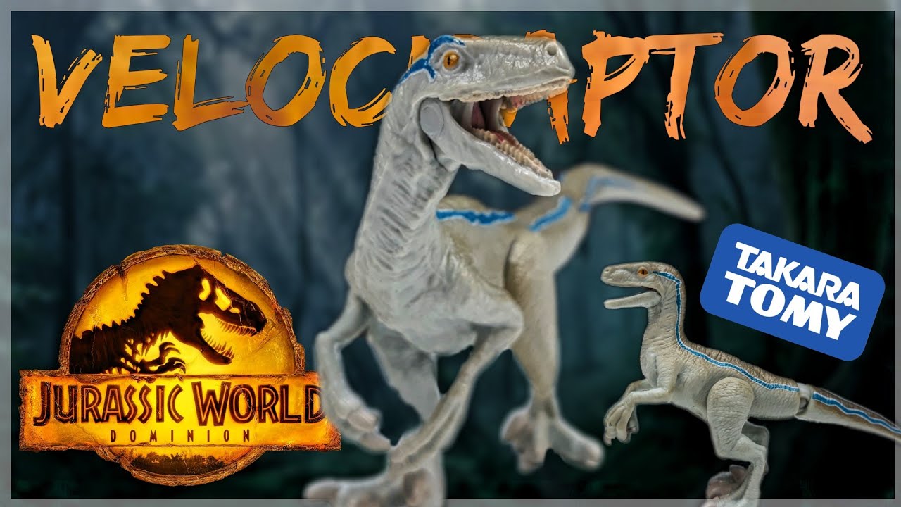 2022 Takara Tomy Jurassic World Dominion Velociraptor Blue and Beta ...