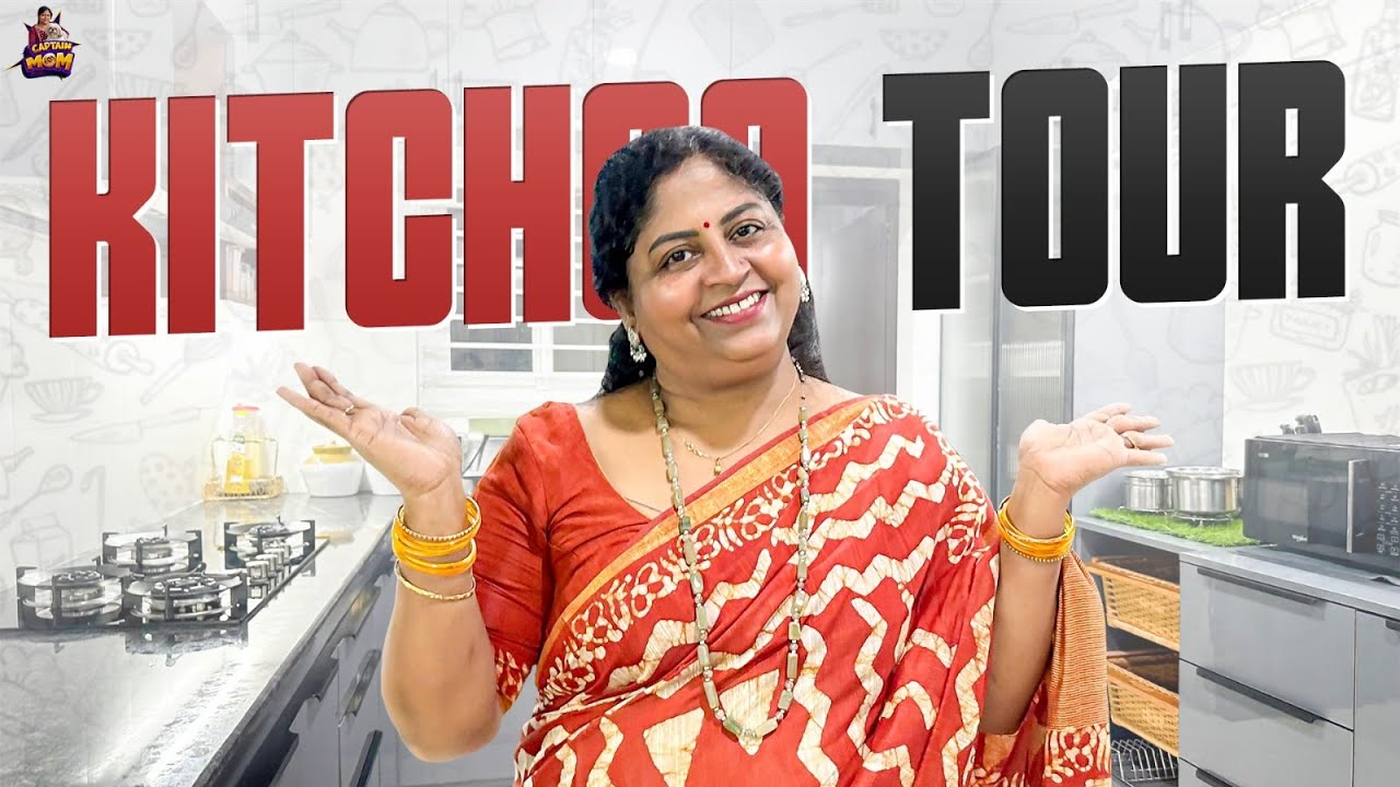 Kitchen Tour || Captain Mom |\ #alekhyaharika - YouTube