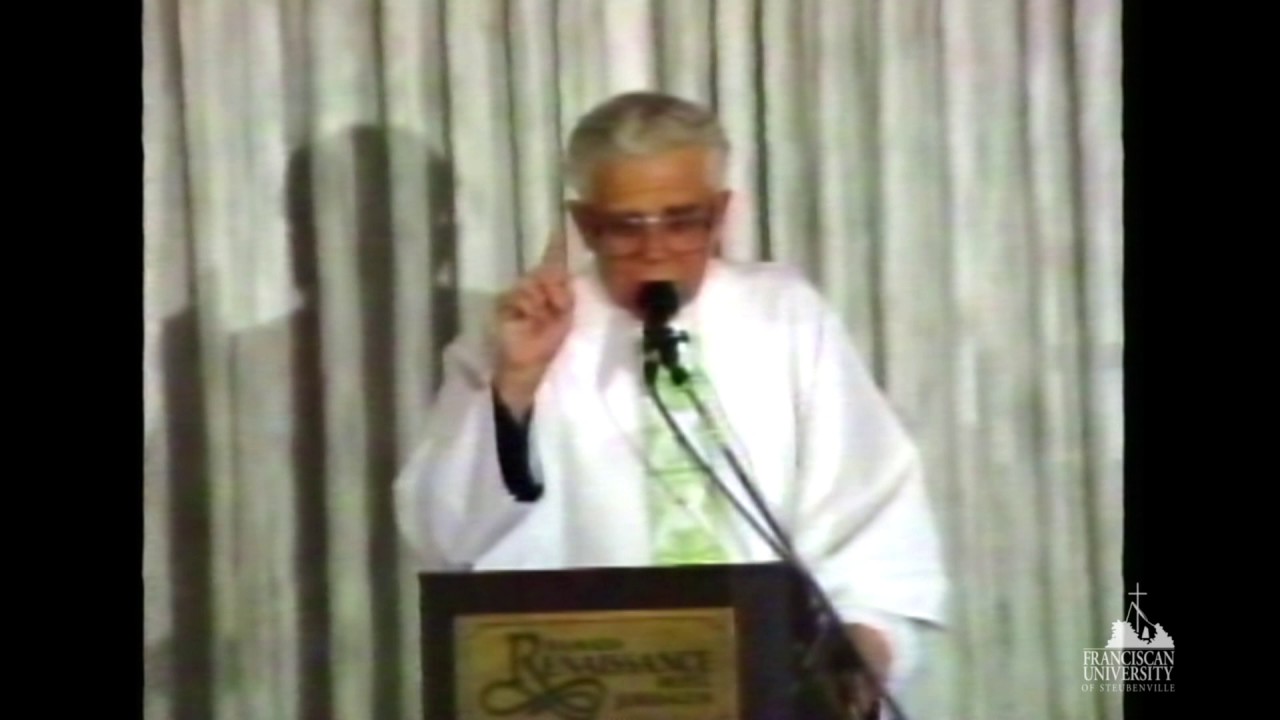 Fr. Michael Scanlan, TOR: Jerusalem Fire Rally - YouTube