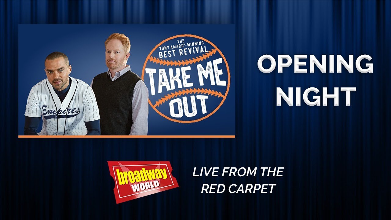 LIVE from TAKE ME OUT Opening Night Red Carpet - YouTube