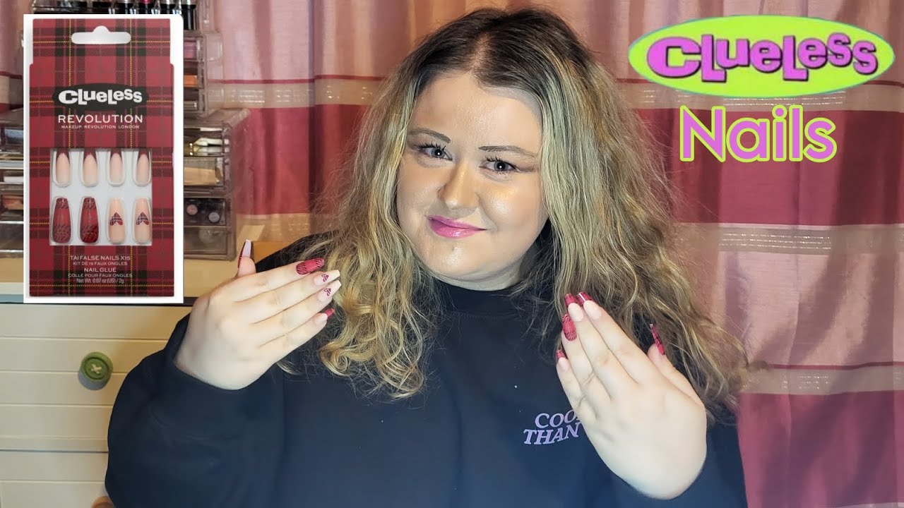 Trying My Revolution X Clueless Nails - YouTube