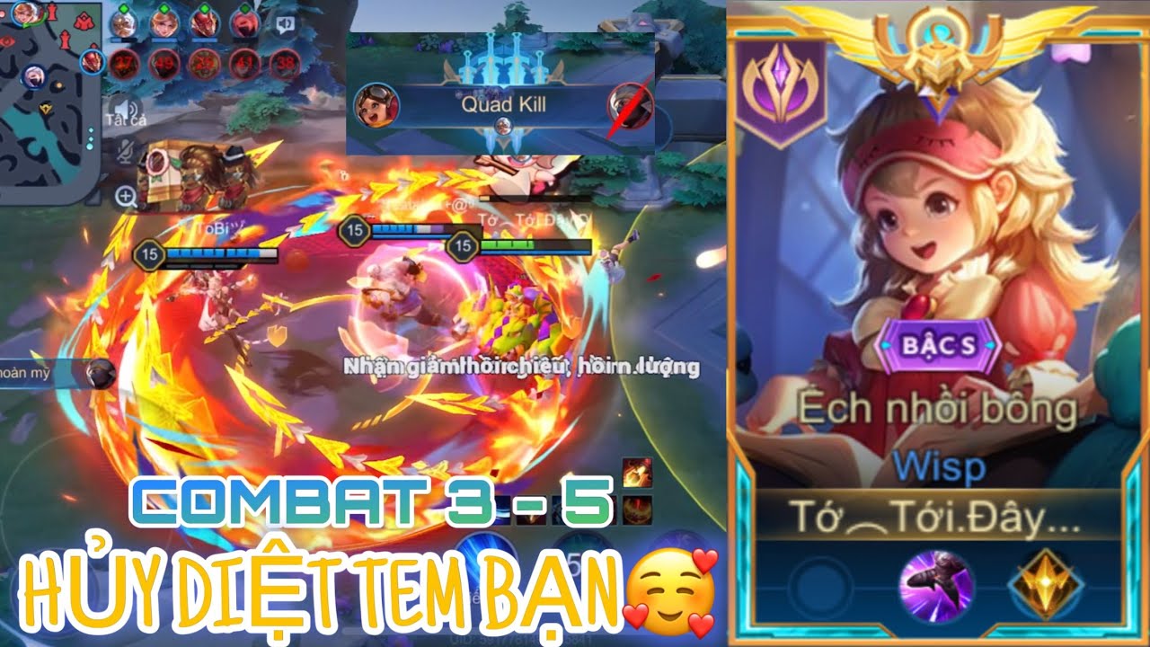 TOP. WISP | Một Trận Đấu Quá Mãn Nhãn - Với Màn Combat 3-5 Quarakill End Game…Của WISP 🥰 - YouTube