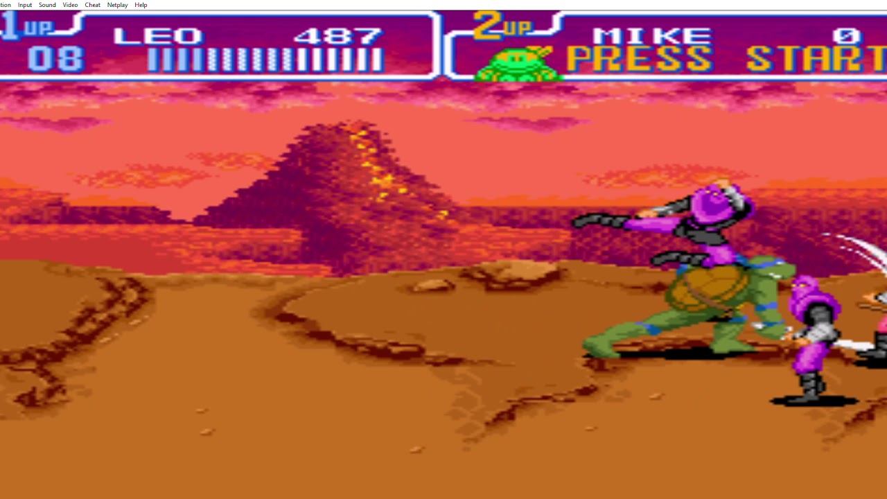 TMNT IV PT 05 PREHISTORIC TURTLESAURAS - YouTube