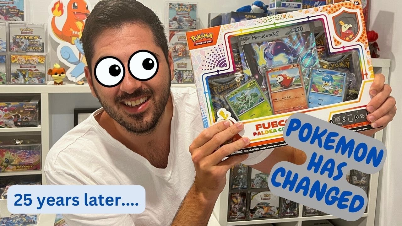 POKEMON CARDS HAVE CHANGED! 25 Years Later! - YouTube