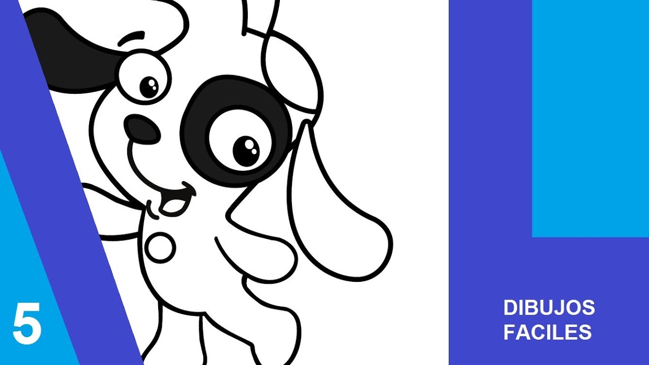 como dibujar a doki el perro de discovery kid paso a paso - How to draw ...