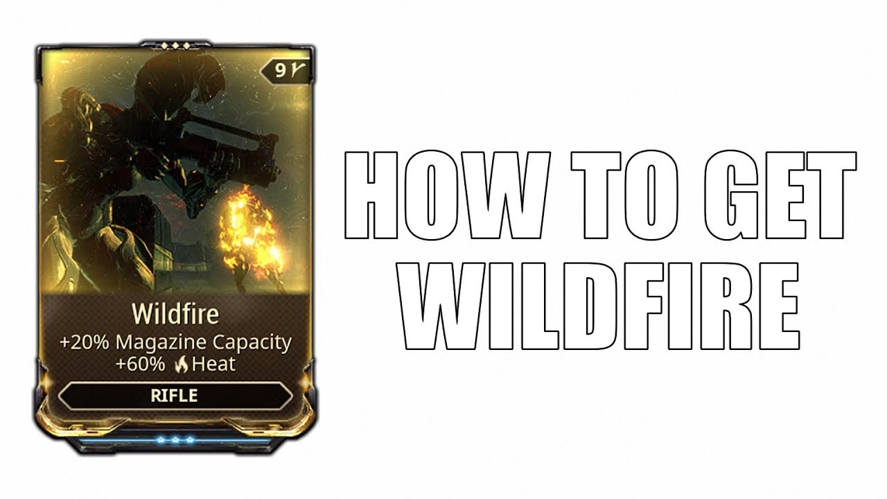 Warframe how to get Wildfire mod - YouTube