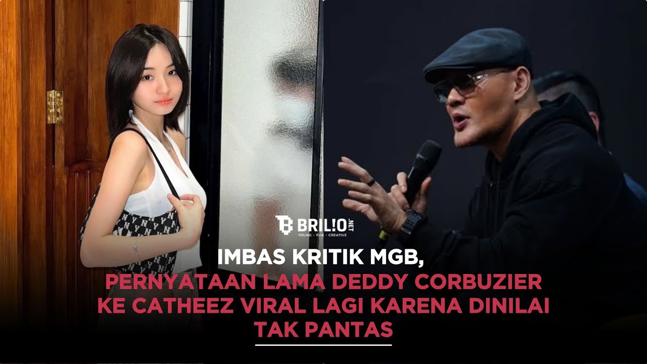 Imbas kritik MGB, pernyataan lama Deddy Corbuzier ke Catheez viral lagi ...