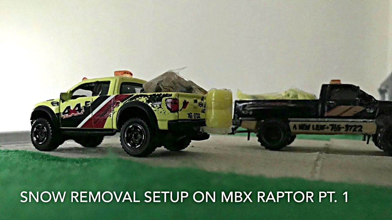 Snow Removal Setup on MBX Raptor, Pt. 1 - YouTube