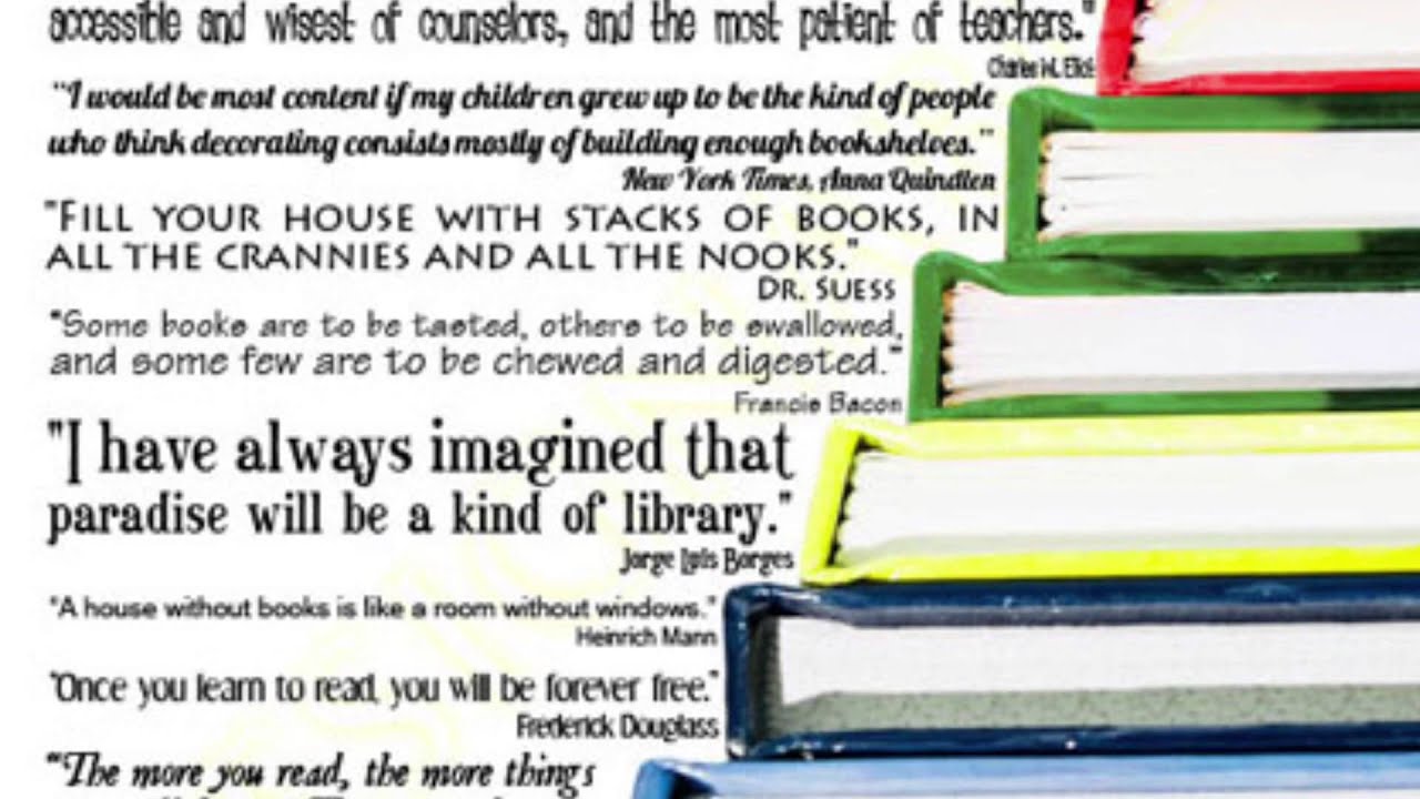 Why we need books in our lives? - YouTube