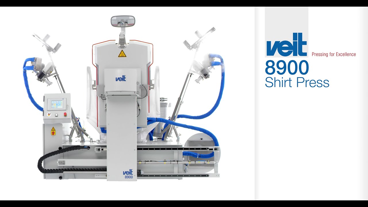 VEIT 8900 Shirt Press - YouTube