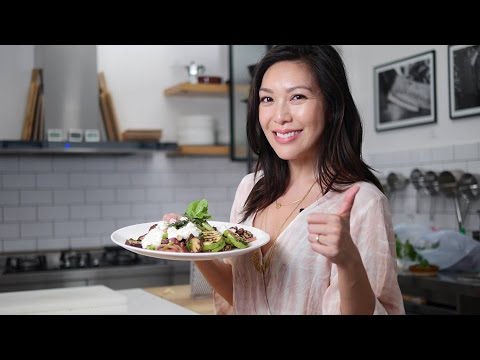 Grilled Greek "Salad" (18+) I Debbie Wong's Wok and Gong - YouTube
