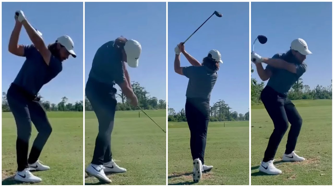 Tommy Fleetwood Short,Mid,Long Iron 3 Wood, Driver Swing and Slowmotion ...