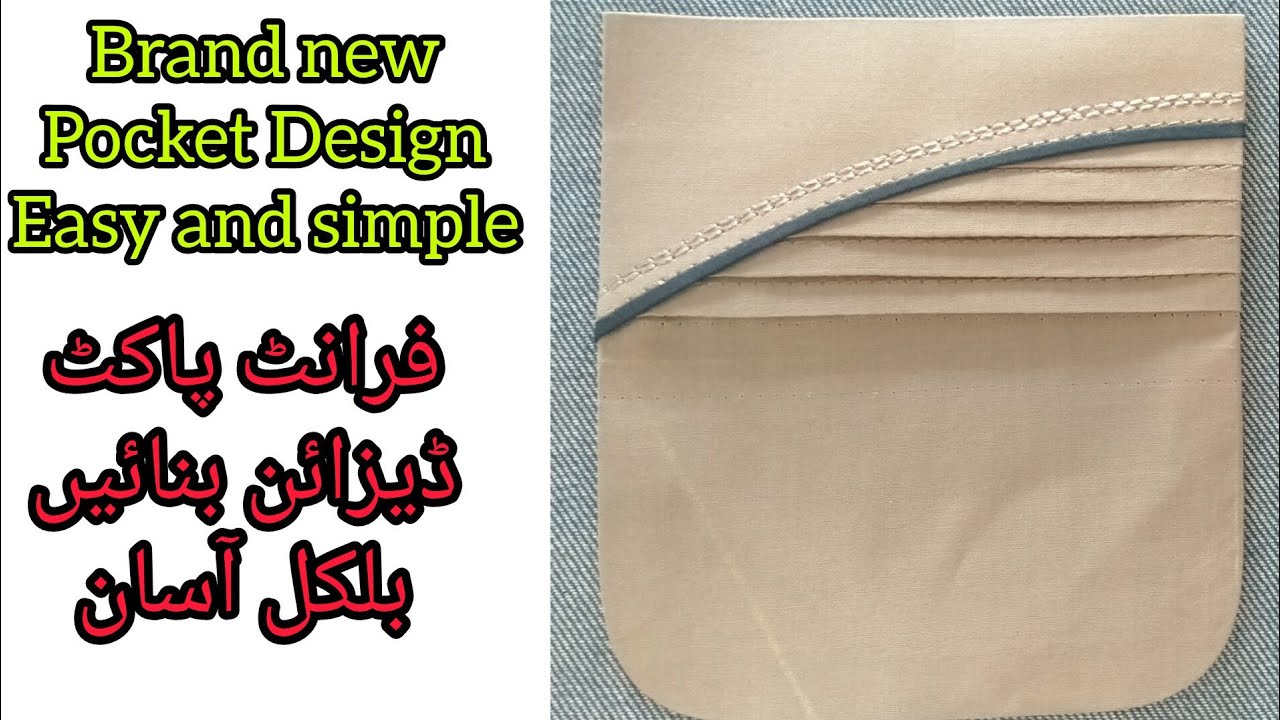 Brand new design 2024 // Beautiful pocket design //gents suit pakit ...