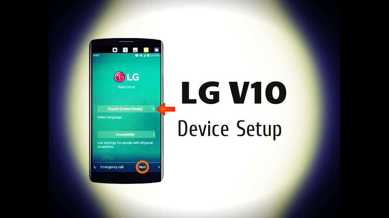 LG V10 (H900) - Device Setup - YouTube