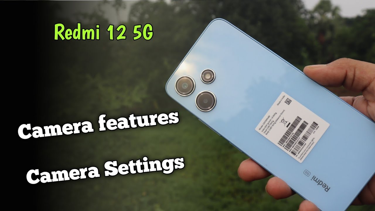 Redmi 12 5G Camera Features & Camera Settings 📸 - YouTube