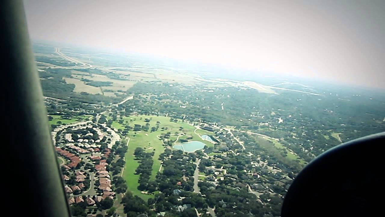 Solo flight KGTU (Georgetown, TX) to KPWG (Waco, TX); Landing at KGTU ...