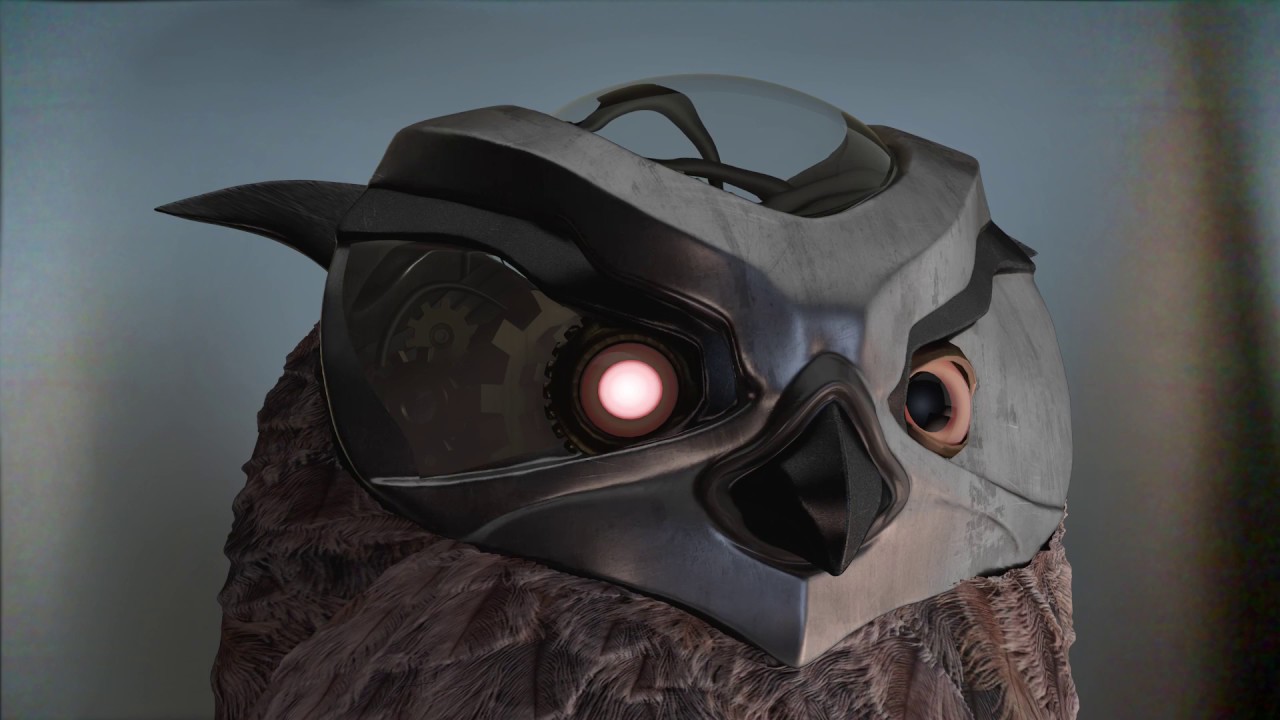 Blade Runner Inspired Owl - YouTube