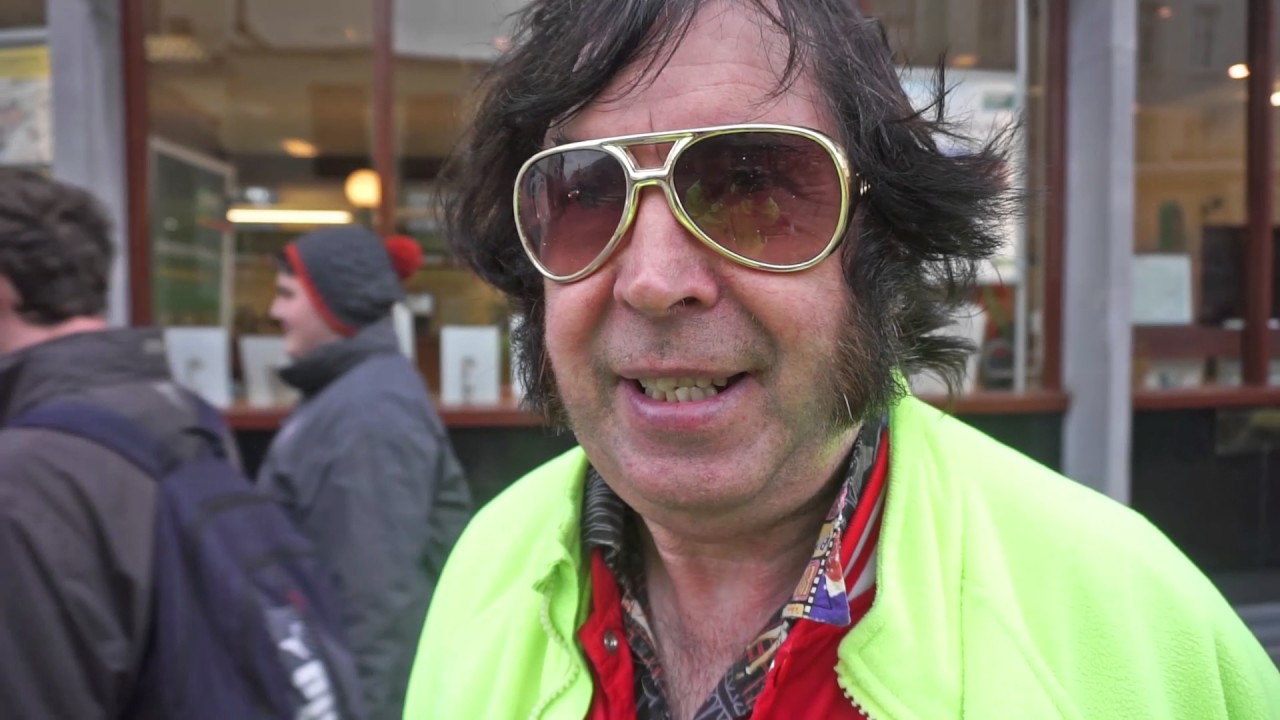 Ronan Kelly's Ireland: Elvis Comedian in Kilkenny City - YouTube