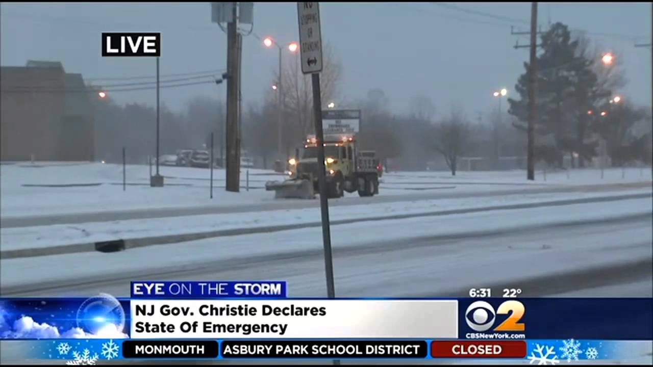 Another Winter Storm Brings Snow, Bitter Cold To NJ - YouTube