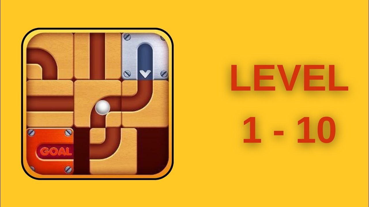 Unroll Ball ( LEVEL 1 - 10 ) - YouTube
