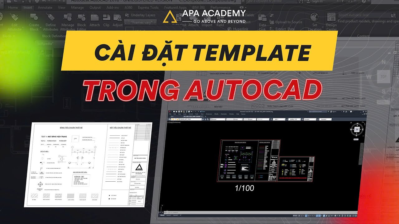 Cài đặt Template trong Autocad | Install Template in AutoCAD. - YouTube