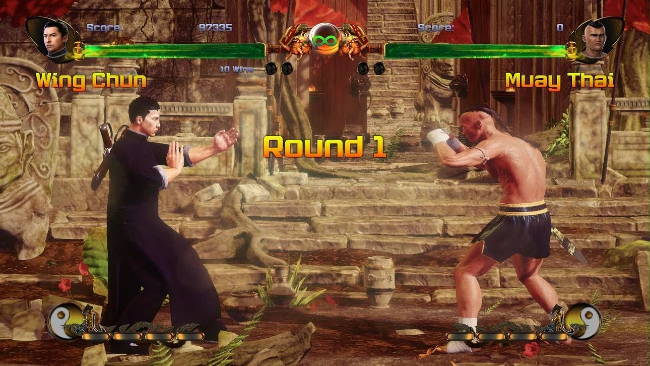 I am a Wing Chun god in this random fighting game - YouTube