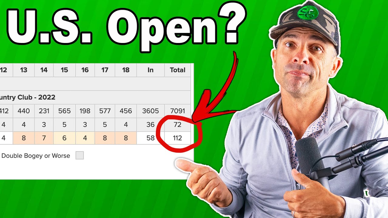 Guy Shoots 112 at U.S. Open Qualifier after Losing a Bet - YouTube
