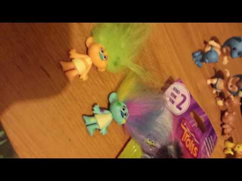 Trolls movie Dreamworks -Trolls minis blind bag opening