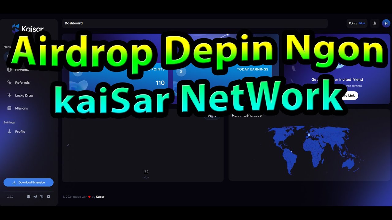 #Depin Airdrop kaisar NetWork ~ Tham Gia Sớm Nhận Nhiều Airdrop - YouTube