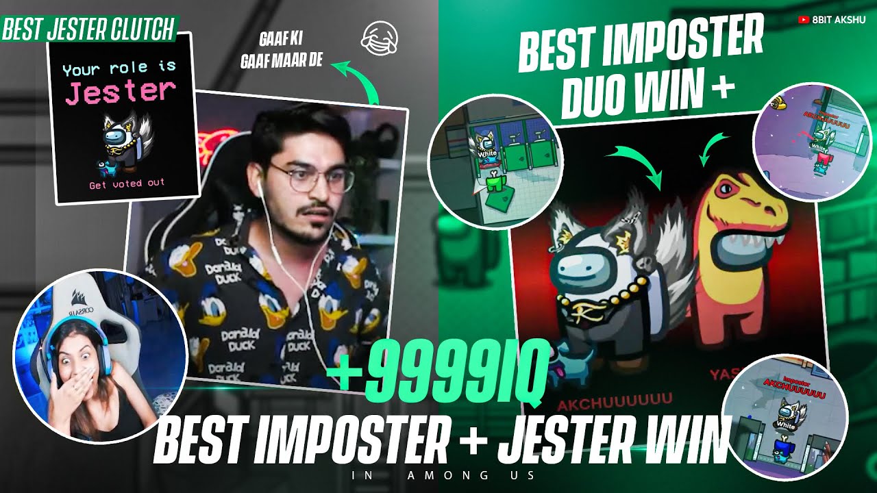 Best JESTER Clutch + 9999 IQ Imposter Win 😾🔥 @SOULVipeR18 + AKSHU BEST ...