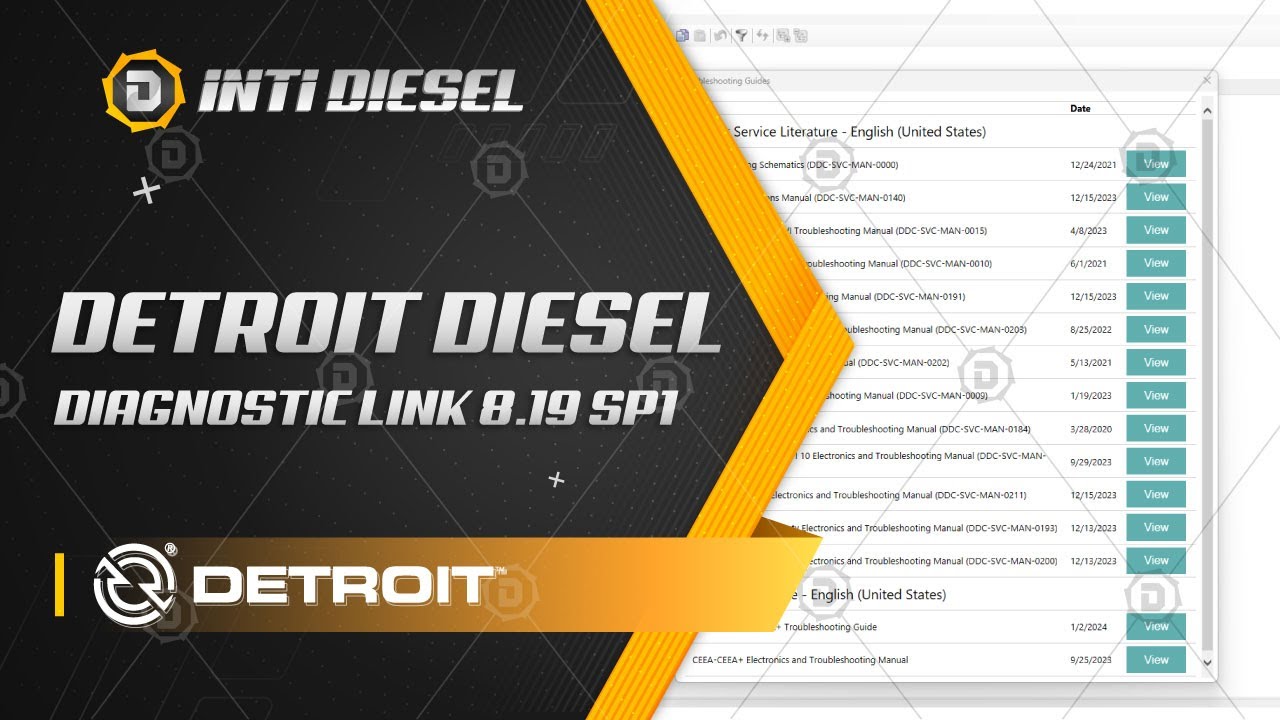 Activación de DETROIT DIESEL DIAGNOSTIC LINK 8.19 SP1 - YouTube