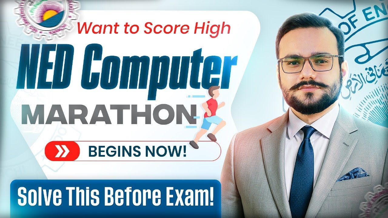 NED Computer Paper Solution 2025 | NED Computer Paper Marathon | Most ...