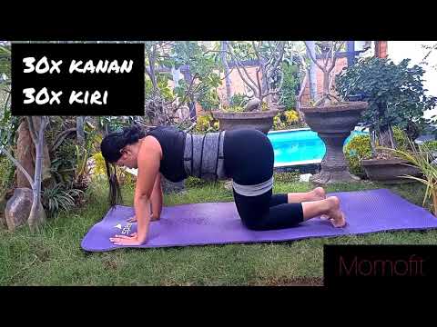 Membesarkan bokong tanpa membesarkan paha (home workout)