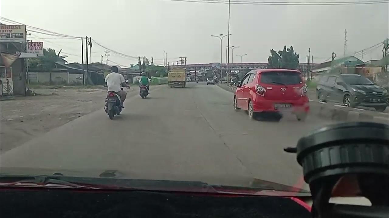 Jalan Dua Jalur Soekarno Hatta Di Bandarlampung Begini Amat 🙈 - YouTube
