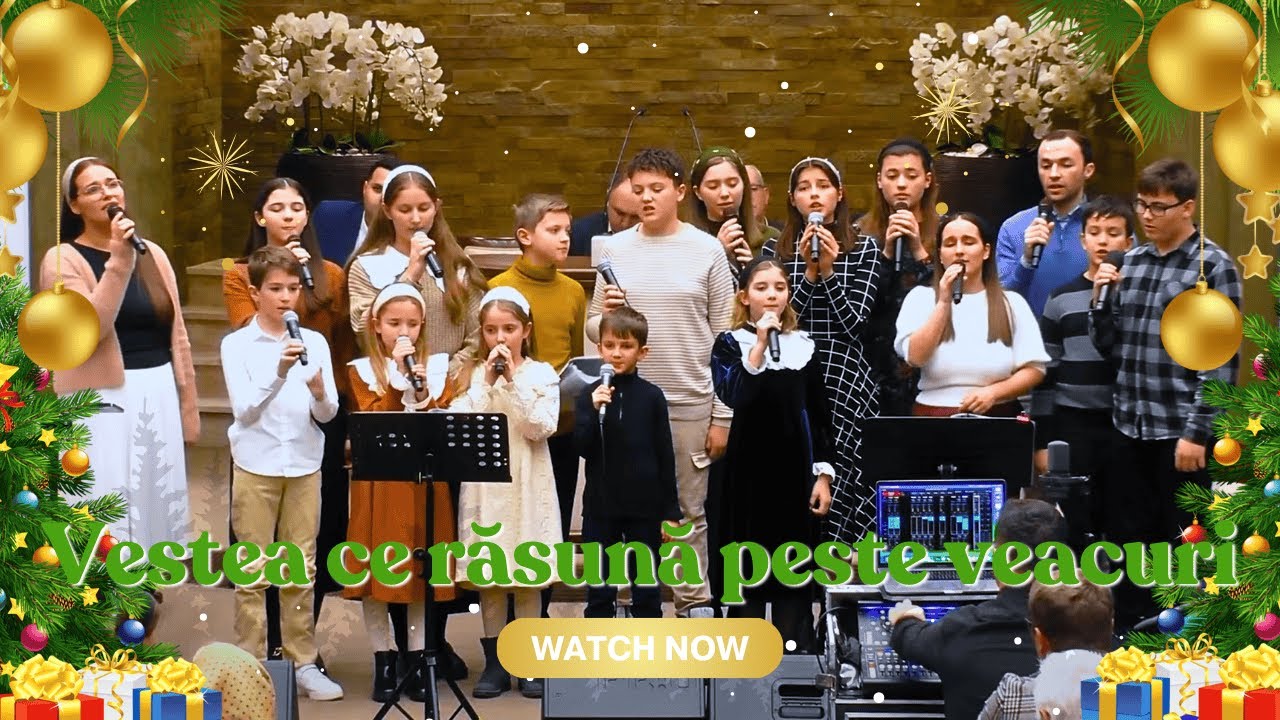 Eldad Kids - Azi mă închin | Azi s-a împlinit minunea întrupării, Copil ...