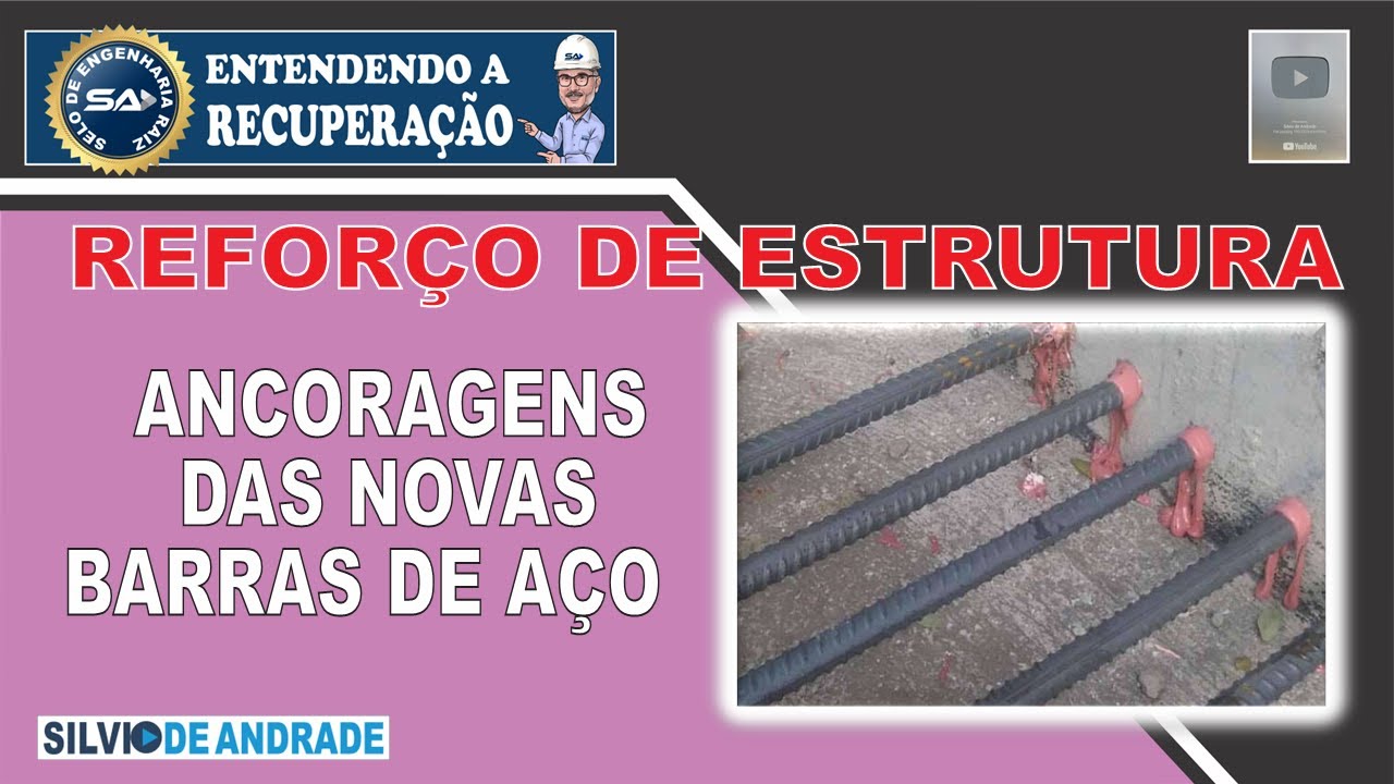 ANCORAGEM DE INSERTS OU NOVAS BARRAS DE AÇO NO CONCRETO - 27/06/2024 ...